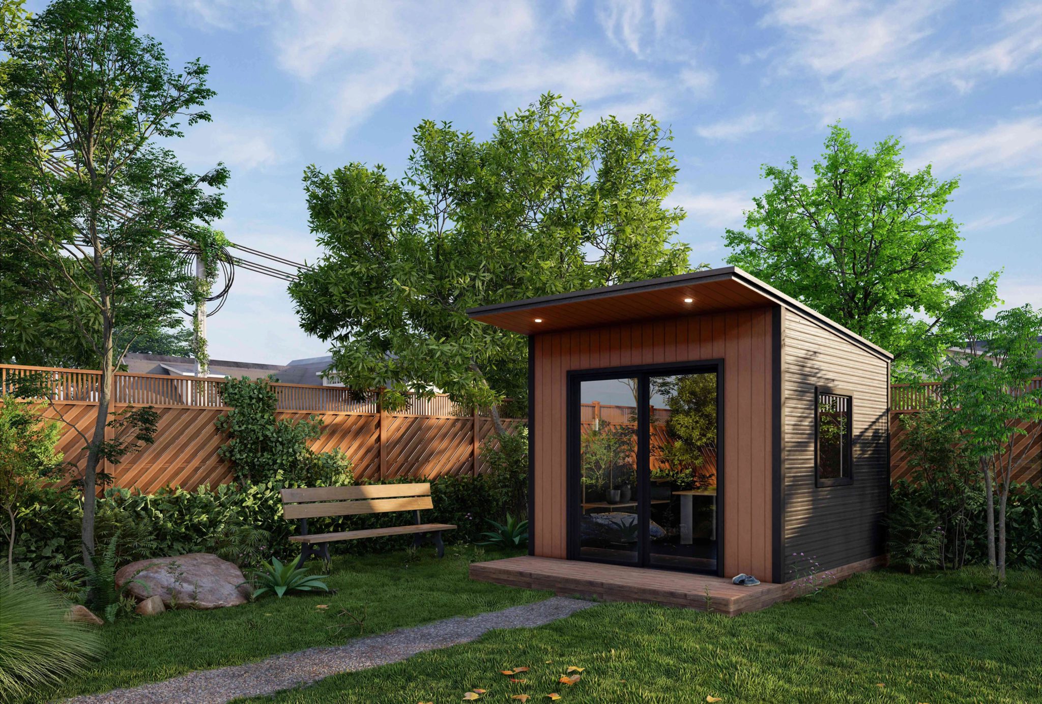 Prefab and Modular Backyard Office to work from home
